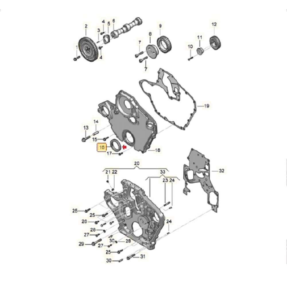 Retentor Virabrequim Volkswagen Man 17280 24280 0159974947