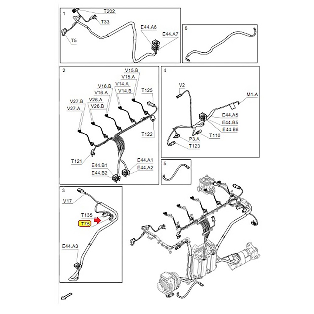 Sensor Rotacao Motor Scania T R124 P G R124 1457304G