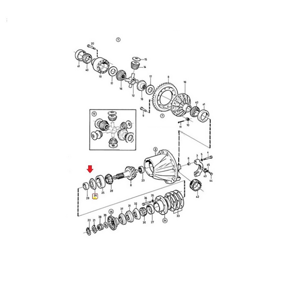 Retentor Pinhao Volvo Nl10 340 Ev81 87 Com Reducao 1522895