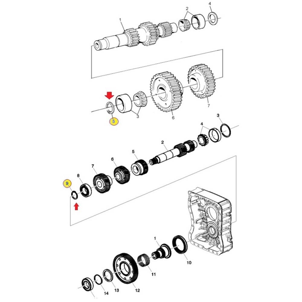 Anel Trava Eixo Volvo Fh Fm Vm B11R B12B B12R B13R 1652796
