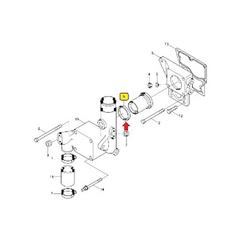 Retentor Valvula Termostatica International 9800 Ism 186780