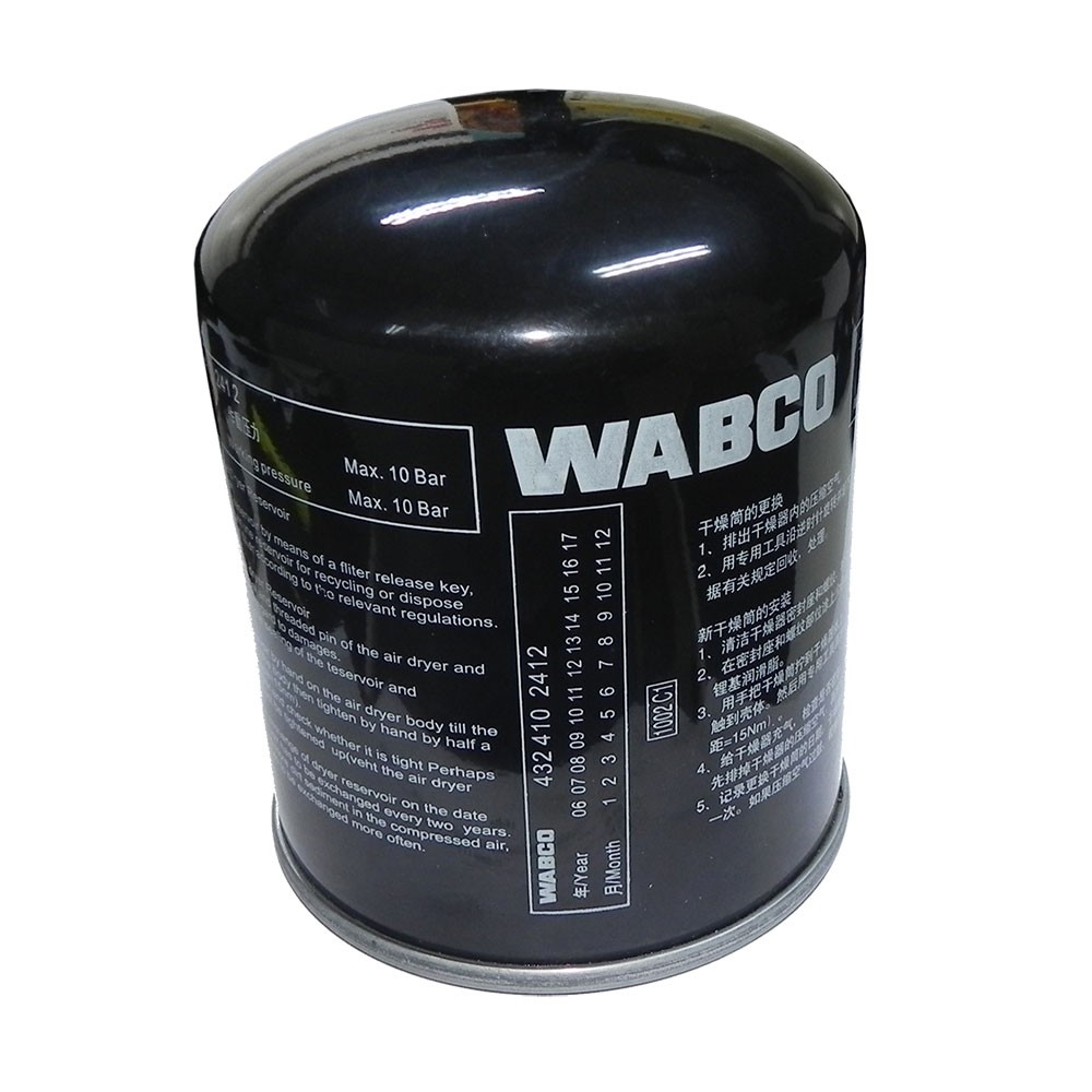 Filtro Secador Ar Mercedes Volvo Iveco Sinotruk 4324102412