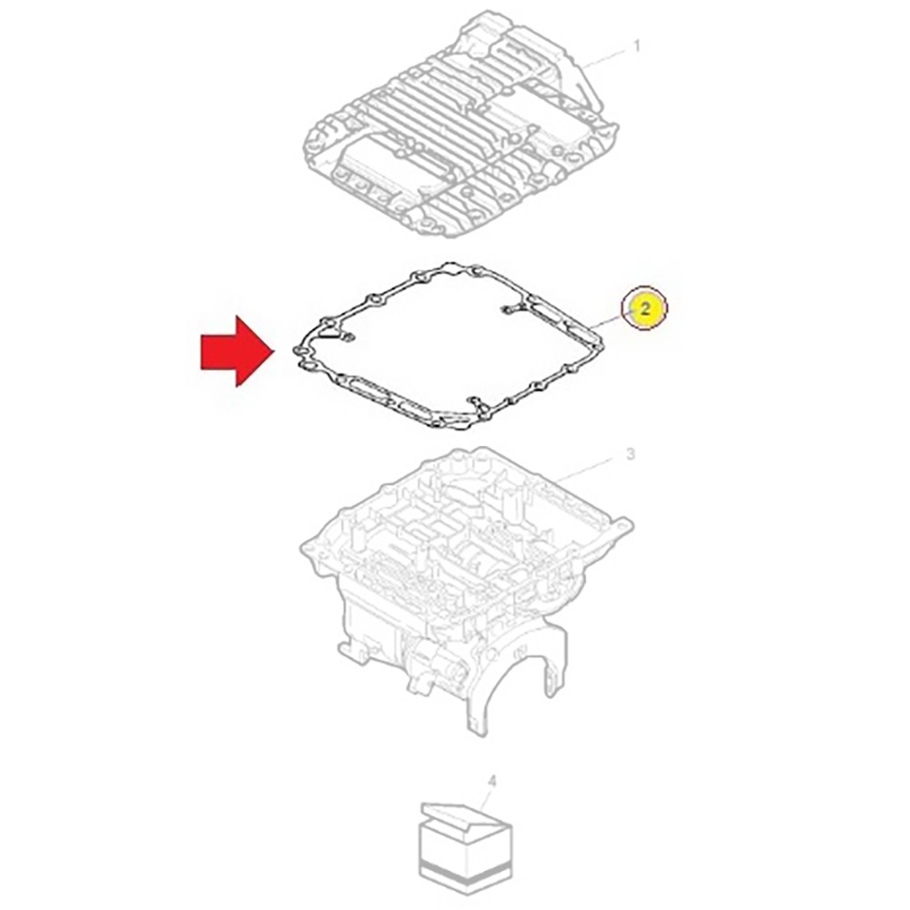 Junta Tampa Modulo Volvo Fh12 Motor D13A I-Shift 20562270