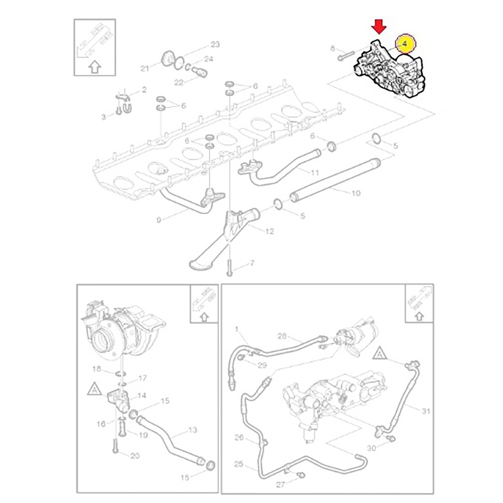 Bomba Oleo Motor Volvo Fh Fm Motor D13A D13C 20824906