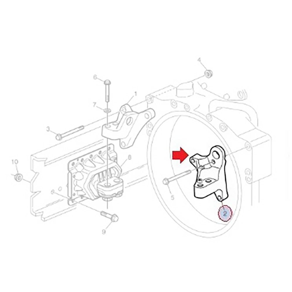 Suporte Coxim Motor Volvo Motor D13A Na Capa Seca 21176297