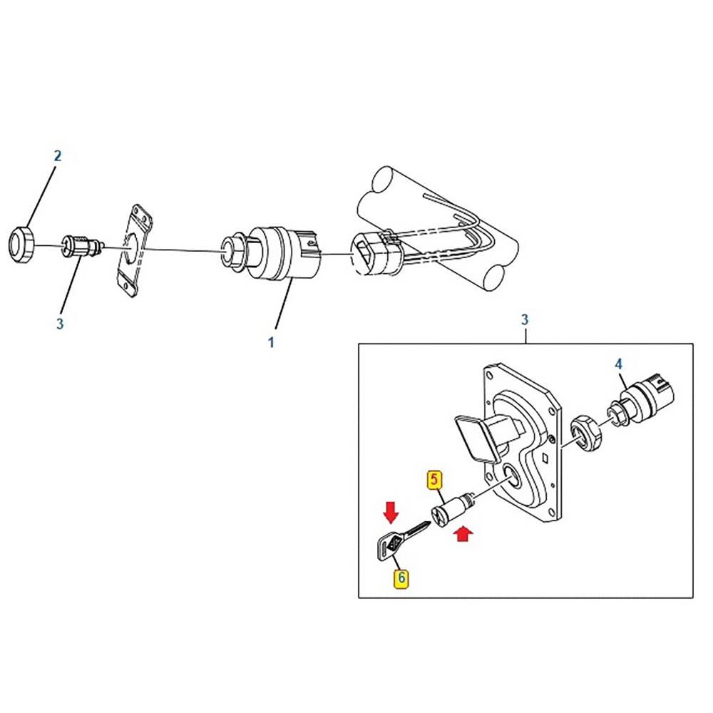 Cilindro Fechadura Porta International Durastar 2506723C92