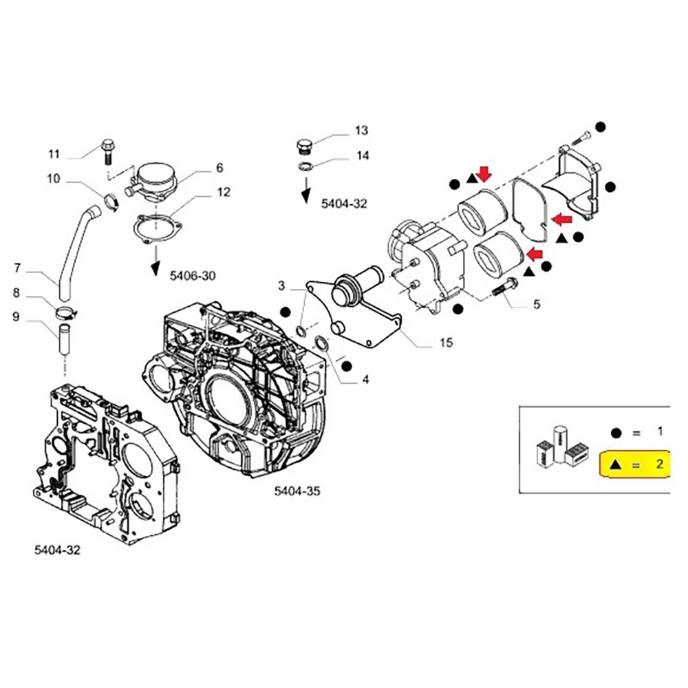 Filtro Separador Ar Oleo Iveco Trakker Tector 170E22 2992447