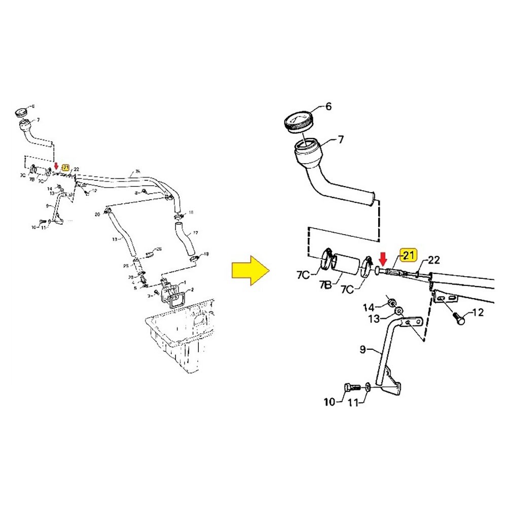 Vareta Nivel Oleo Motor Scania R112 R113 Tipo Mola 309519