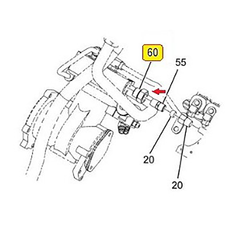 Conexao Adaptadora Compressor Ar International 3525295C4