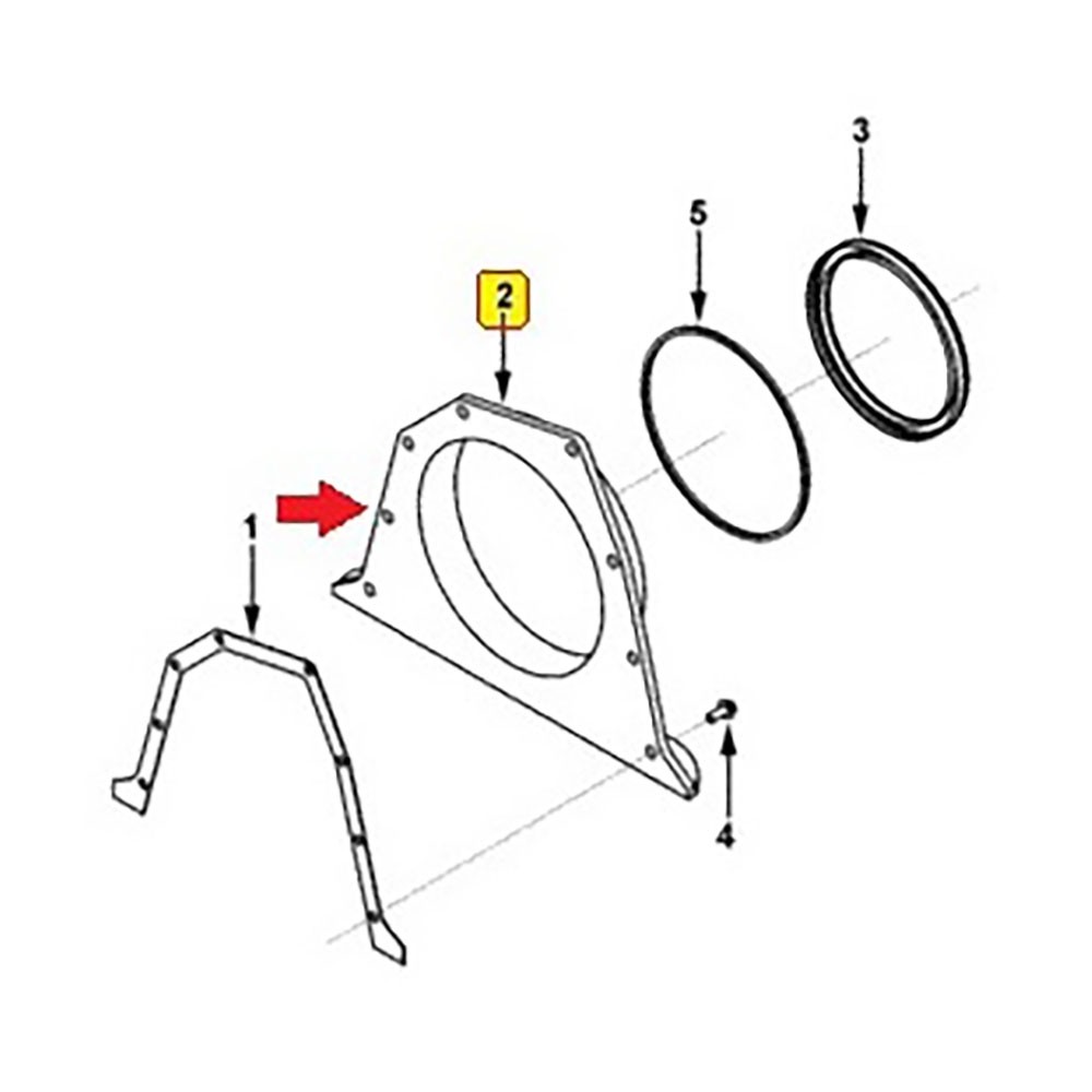 Tampa Traseira Motor Cummins Volks Cargo 24220 2422 3933384