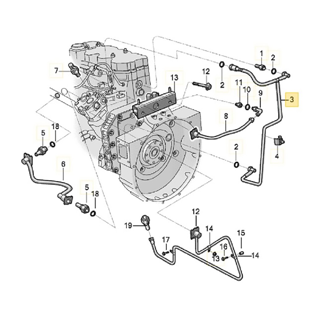 Cano Diesel Cummins Volks 17250 23250 24250 Isbe 3968243