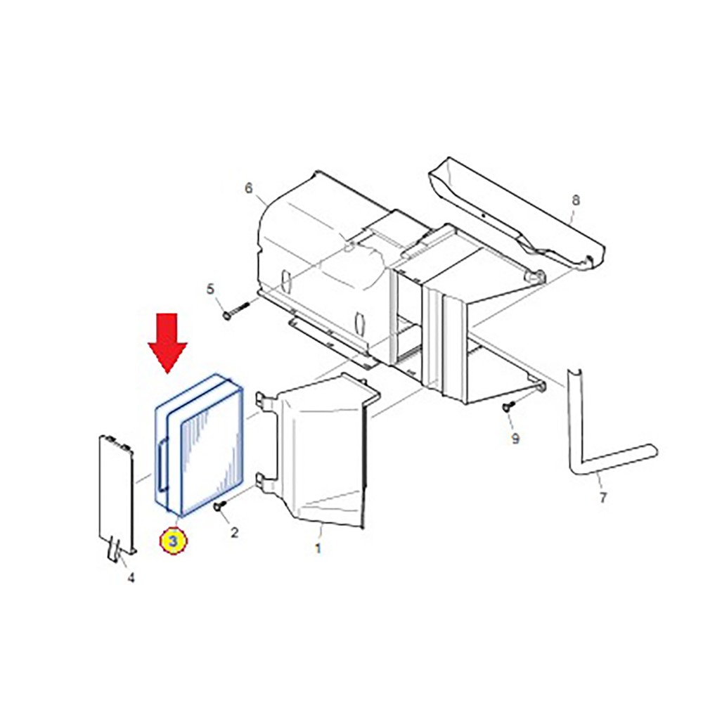 Filtro Ar Condicionado Scania T R114 124 FAC009 1420197