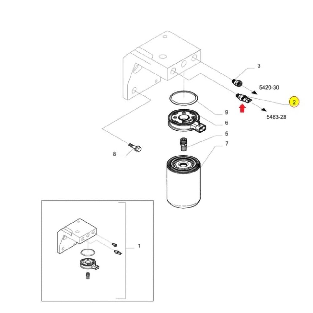 Sensor Temperatura Agua Diesel Cummins Volks Ford 4897224