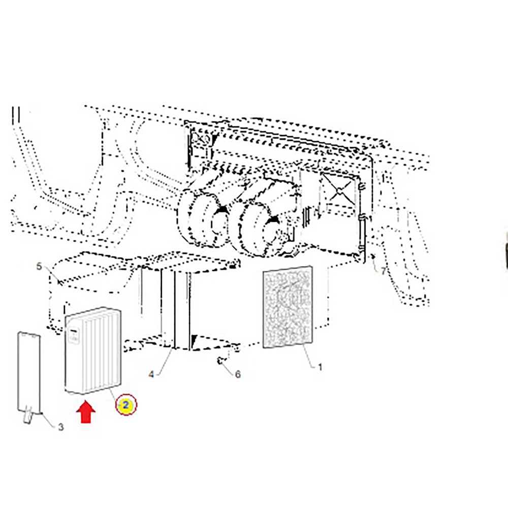 Filtro Ar Condicionado Scania T R114 124 FAC009 1420197