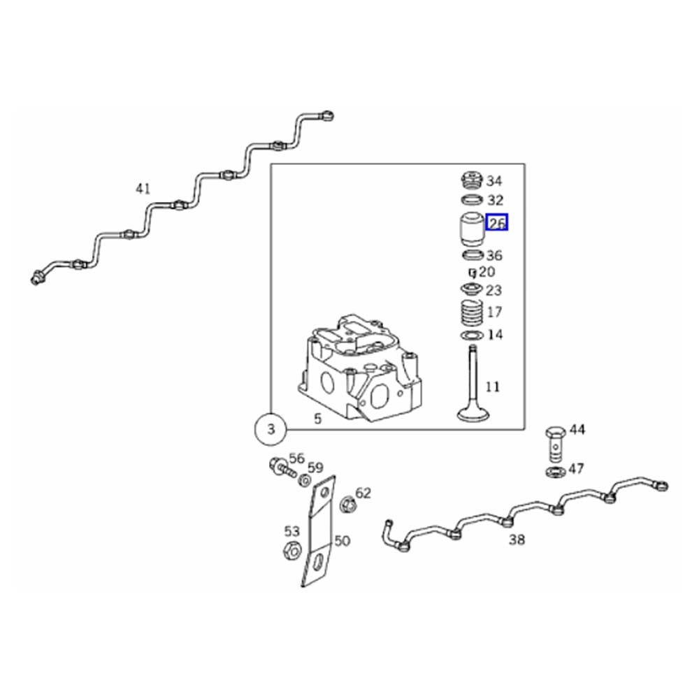 Embolo Valvula Top Brake Mercedes Om447 457 Mbb 5410160690