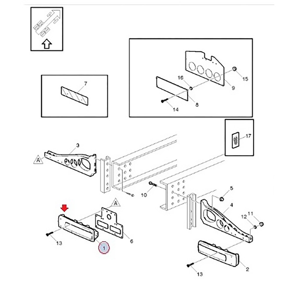 Lanterna Traseira Volvo Fh Fm Vm 2015 Em Diante 82849894