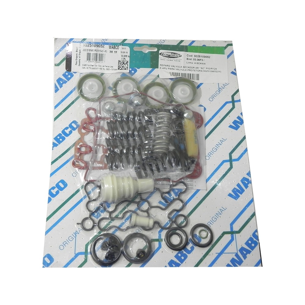 Reparo Valvula Secador Ar Scania P124 G124 R124 E Apu Para Valvula ...