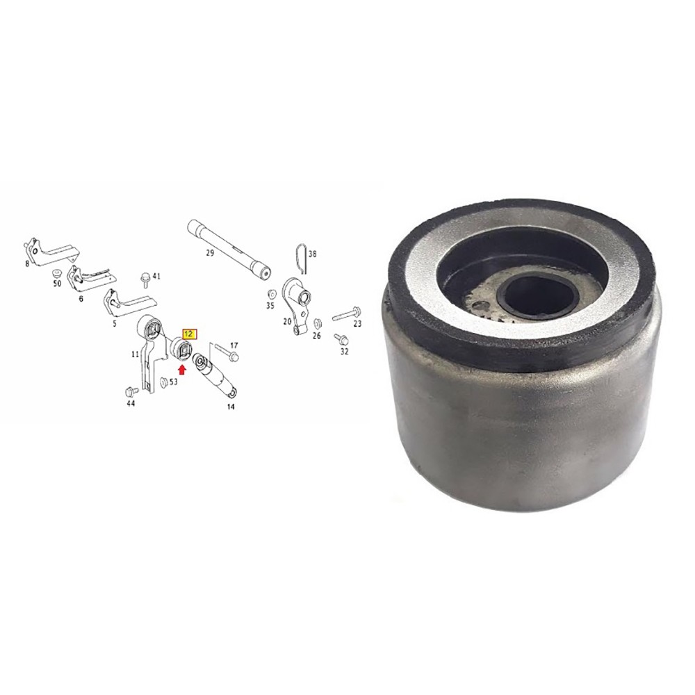 Bucha Suspensao Cabine Dianteira Articulacao 9793170012