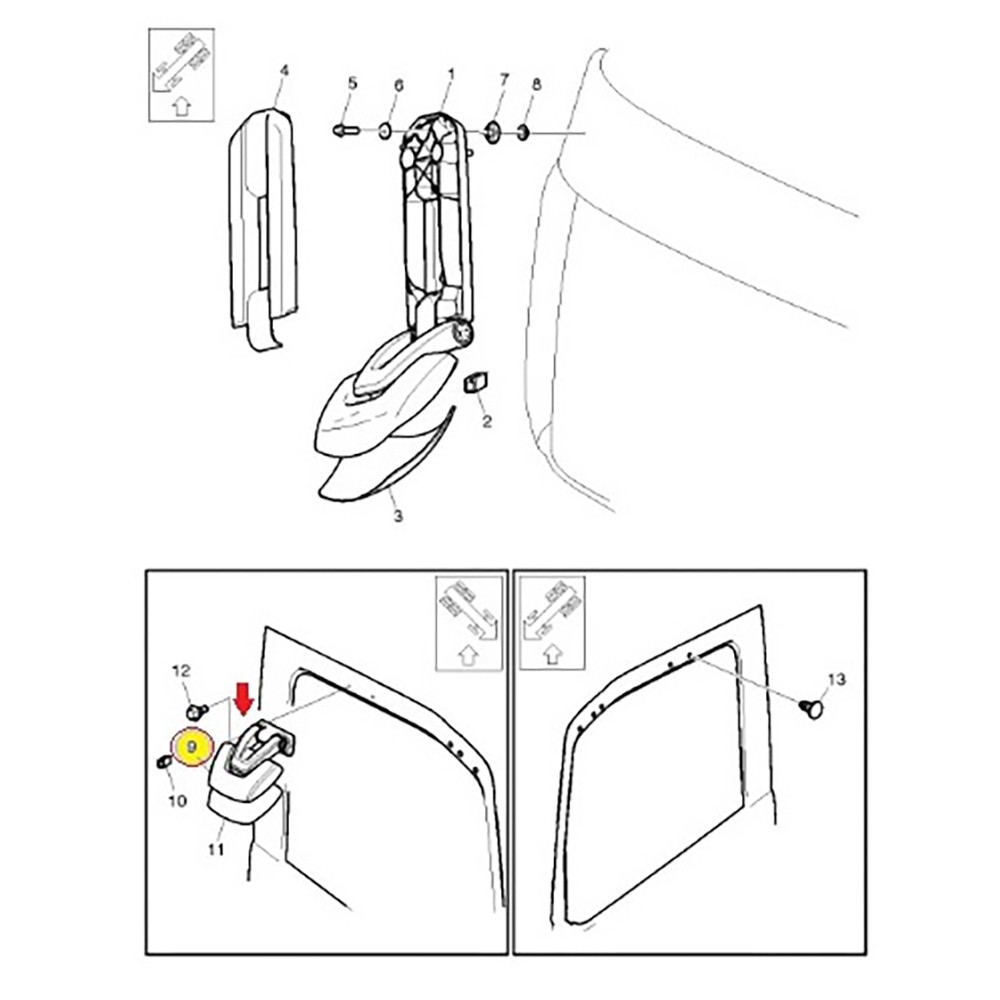 Retrovisor Volvo Fh 2016 A 2021 Convexo Tipo Rampa 84004929