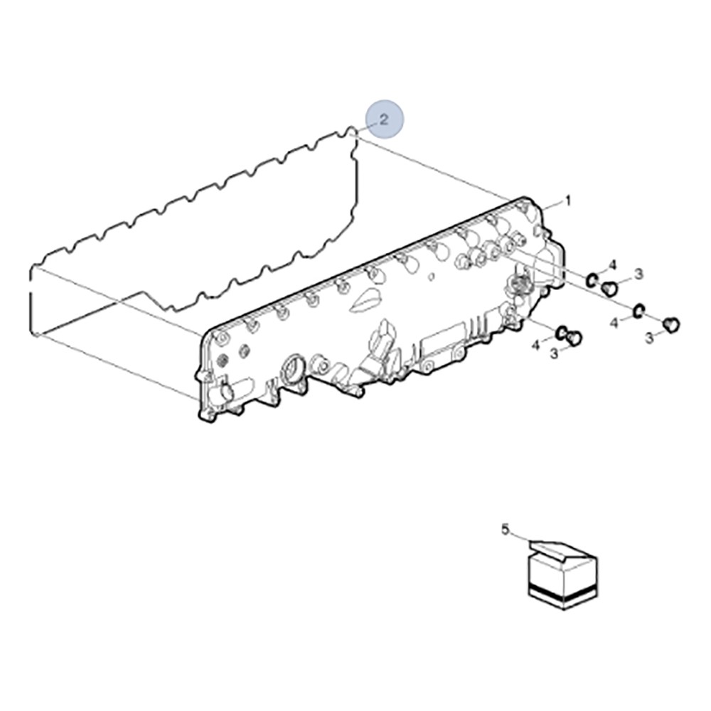 Junta Tampa Radiador Oleo Volvo FH12 D13A Anel Vedacao 20979871