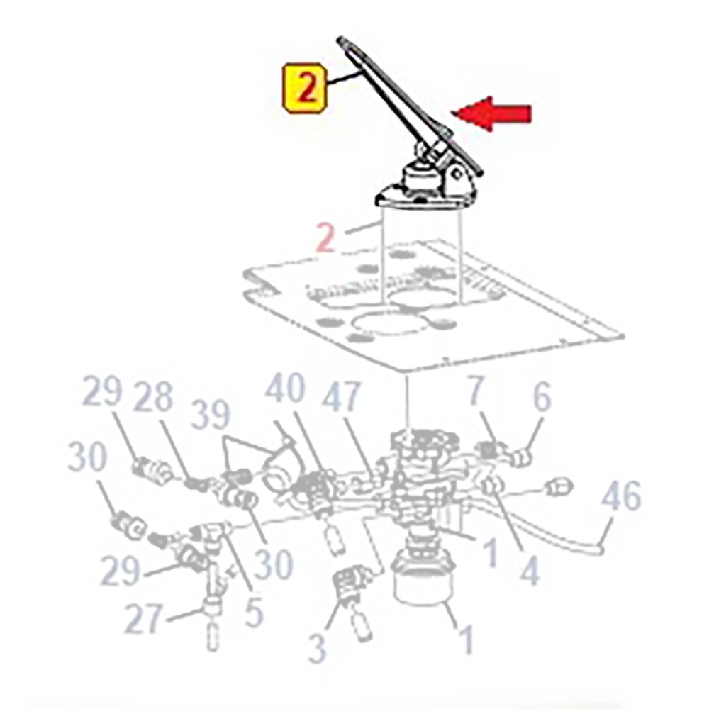 Pedal Freio International 9800 6X2 6X4 Ultra Euro RSN4017A
