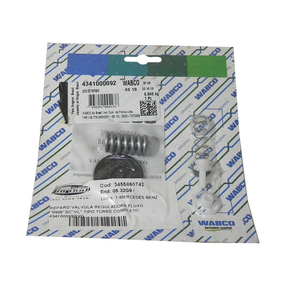 Reparo Valvula Reguladora Fluxo Mercedes 3455860742