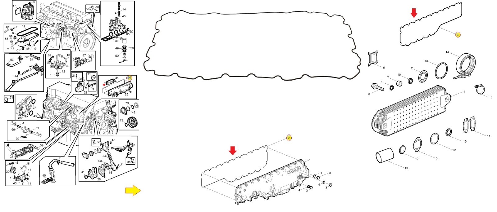 Junta Tampa Radiador Oleo Volvo FH12 D13A Anel Vedacao 20979871